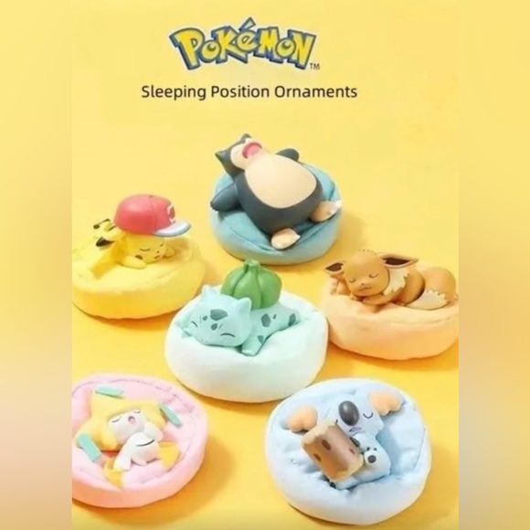 Pokemon | Toys | Pokemon Authentic Blind Box Sleeping Position ...